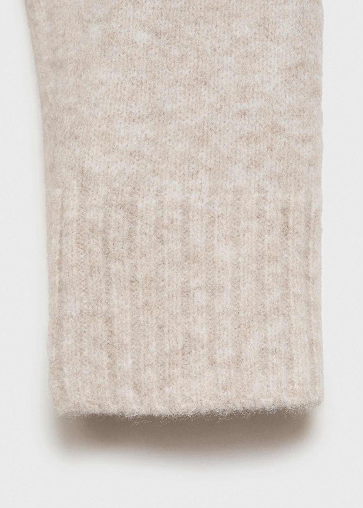 Round Neck Knitted Sweater Women Mango Usa