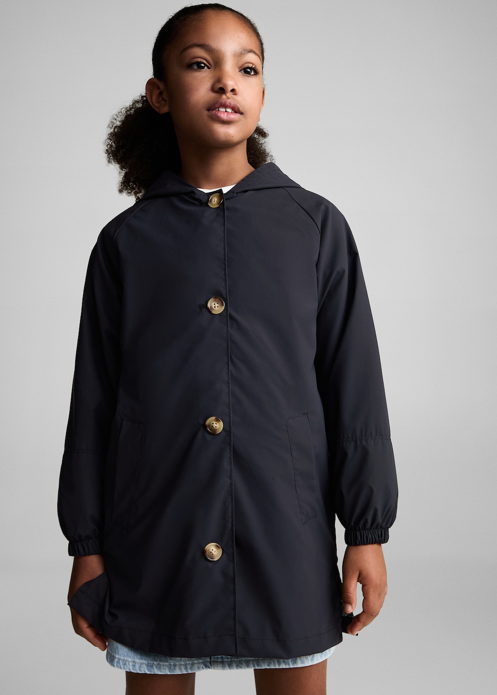 Chaqueta Impermeable Niños Mango España Península Y Baleares