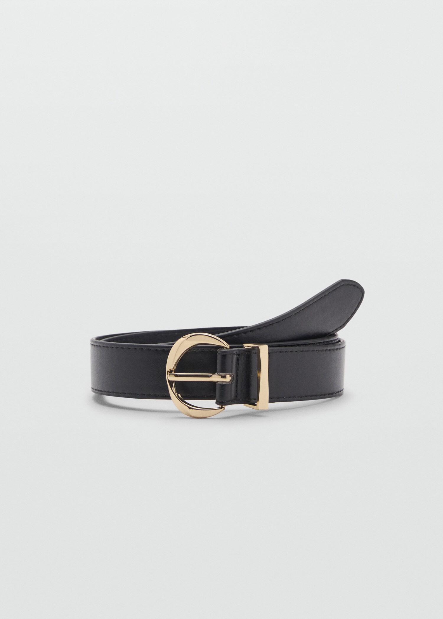 Oval buckle belt - Women | MANGO United Kingdom