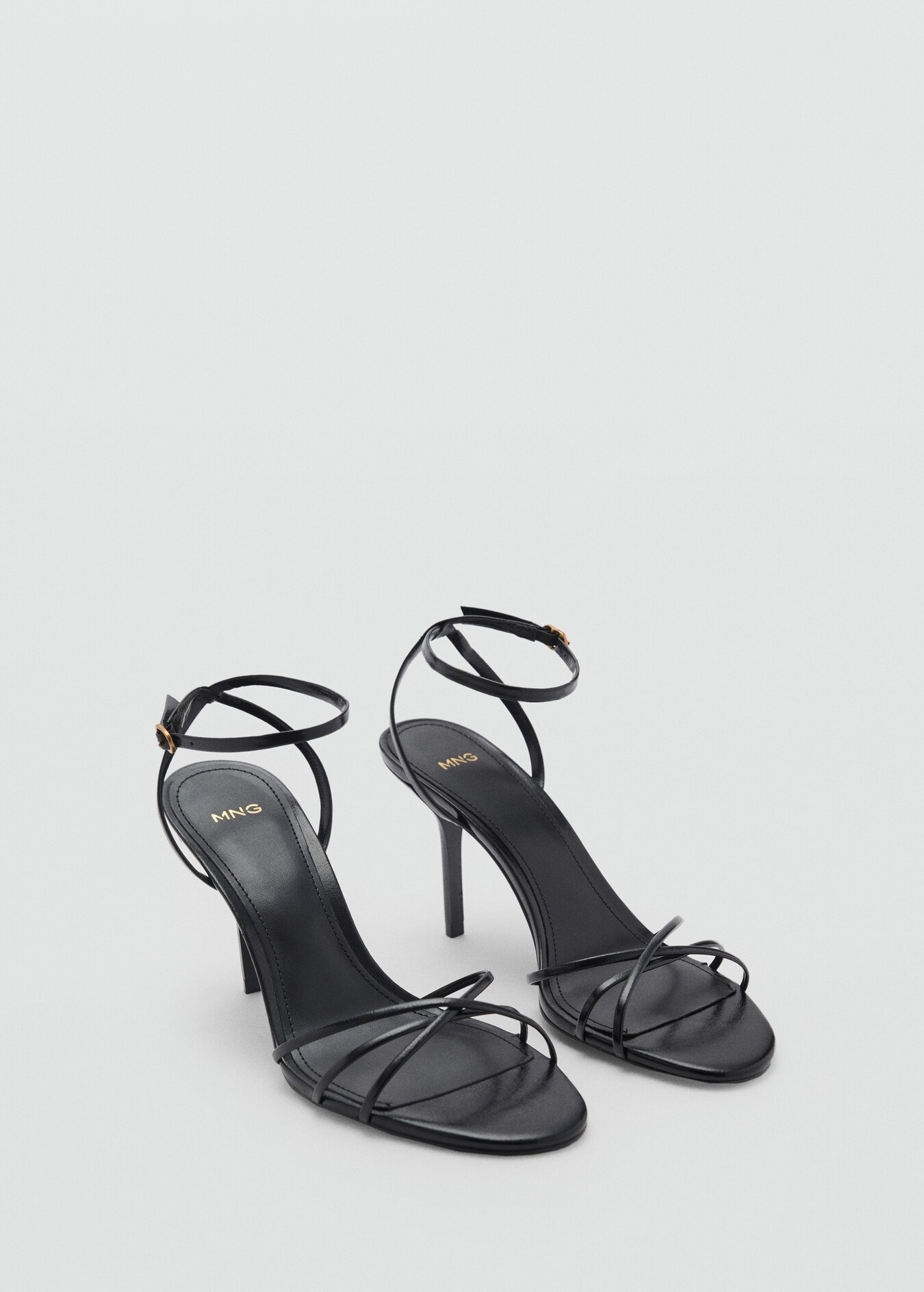 Strappy heeled sandals - Women | MANGO United Kingdom