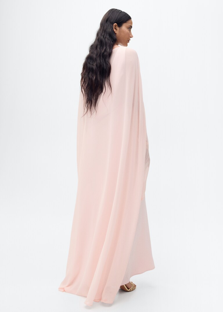 Long semi-transparent cape - Women | MANGO USA