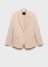 Structured suit jacket - Women | MANGO USA