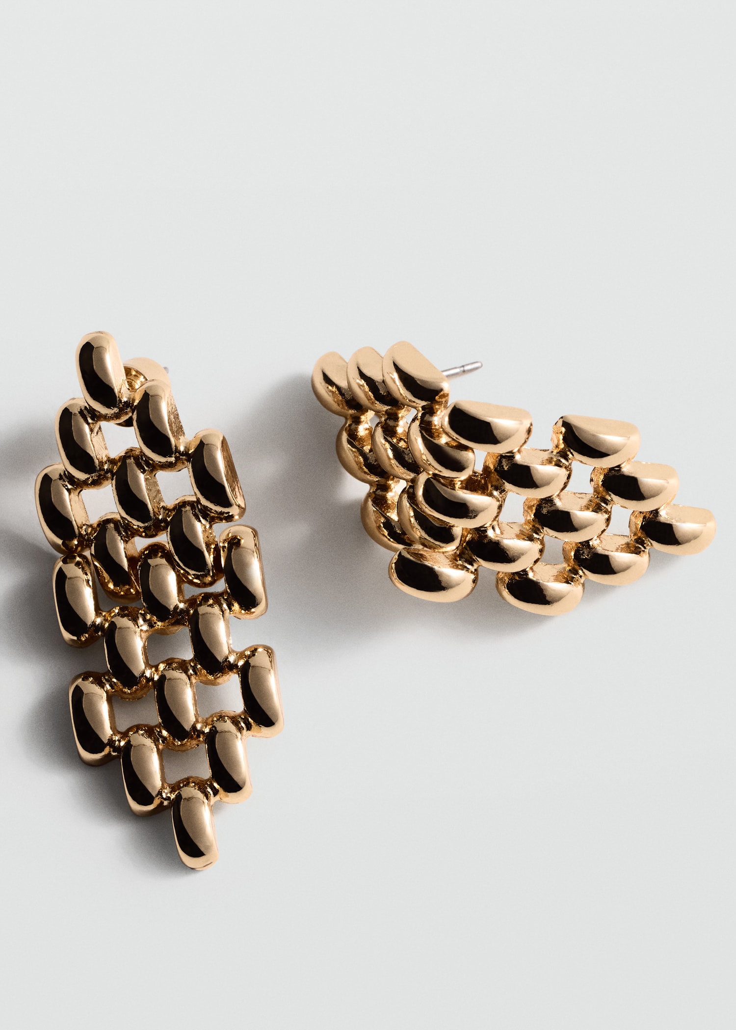 Link dangling earrings - Women | MANGO USA