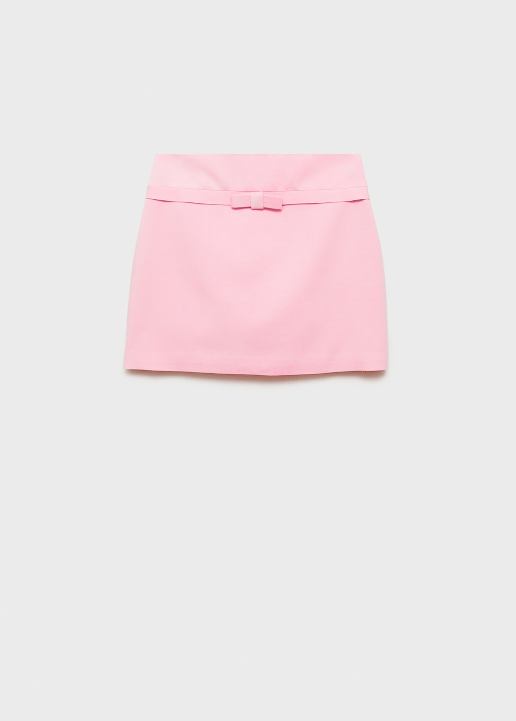 Short skirt with decorative bow - Women | MANGO USA Short skirt with decorative bow - Women | MANGO USA