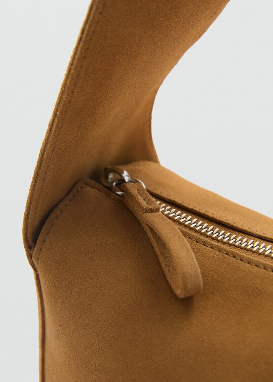 Suede shopper bag - Women | MANGO Macedonia