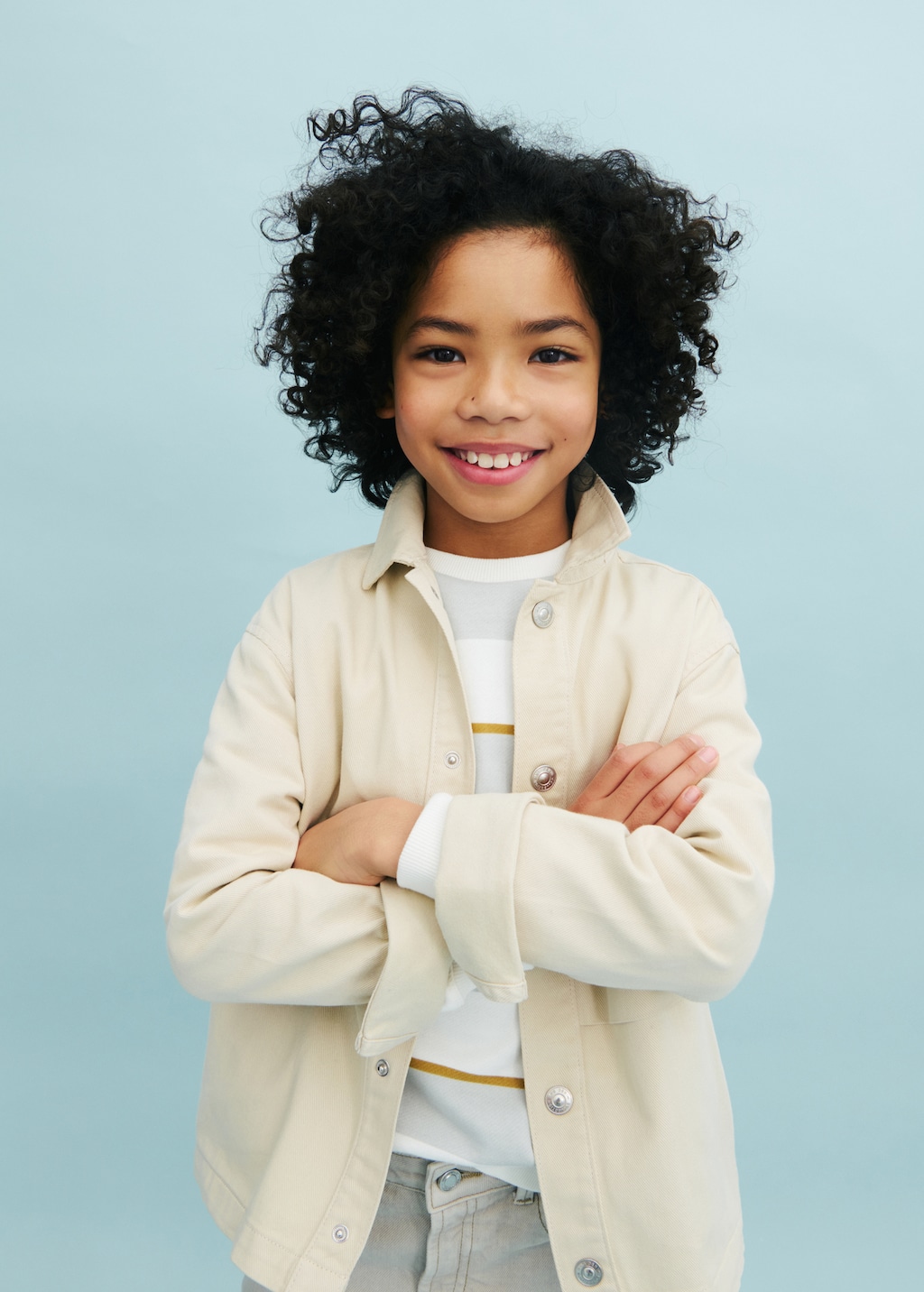 Chaqueta Sarga Bolsillos Niños Mango España Península Y Baleares