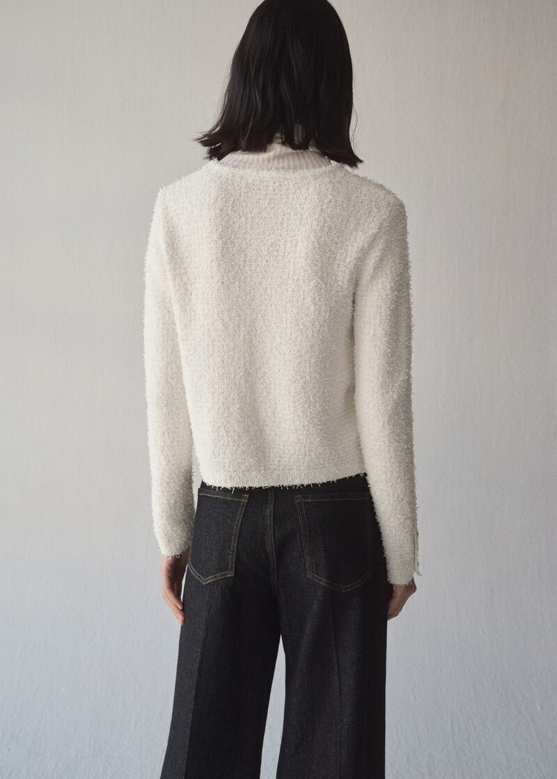 Tweed jacket with jewel buttons - Women | MANGO United Kingdom