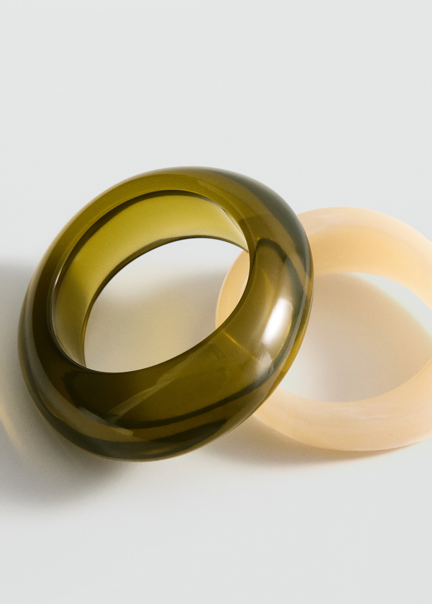 Set om 2 kombinerade armband - Dam | MANGO Sweden