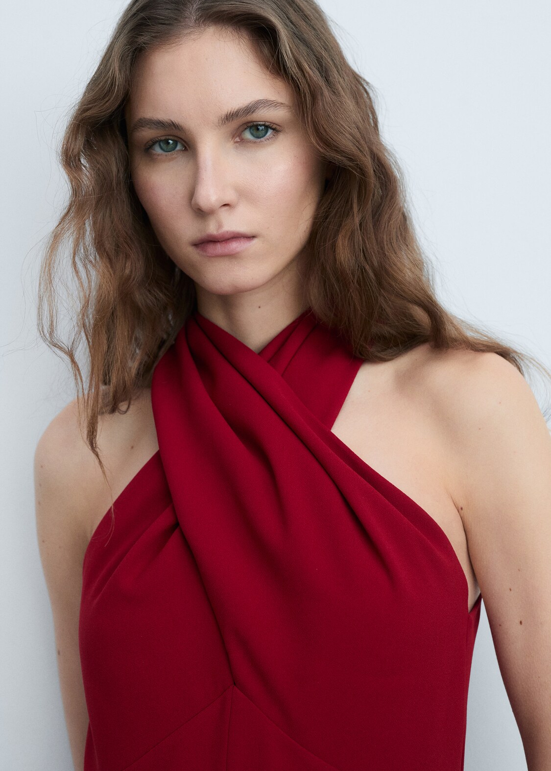 Belt Wrap Jumpsuit Women Mango Usa