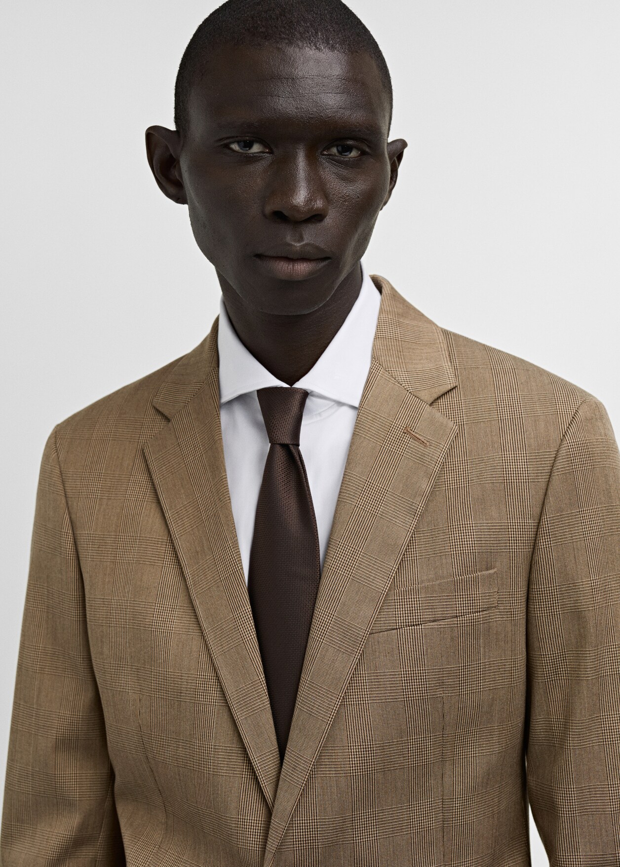 Milan Prince of Wales check suit blazer - Men | MANGO USA