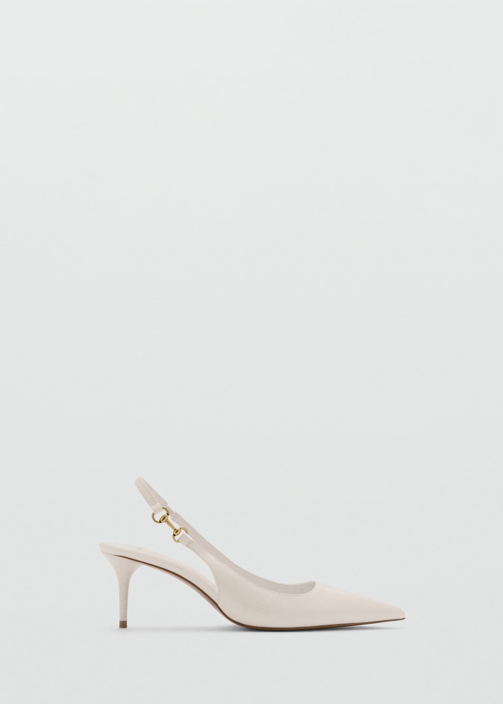 Heeled shoes with link detail - Women | MANGO USA Heeled shoes with link detail - Women | MANGO USA