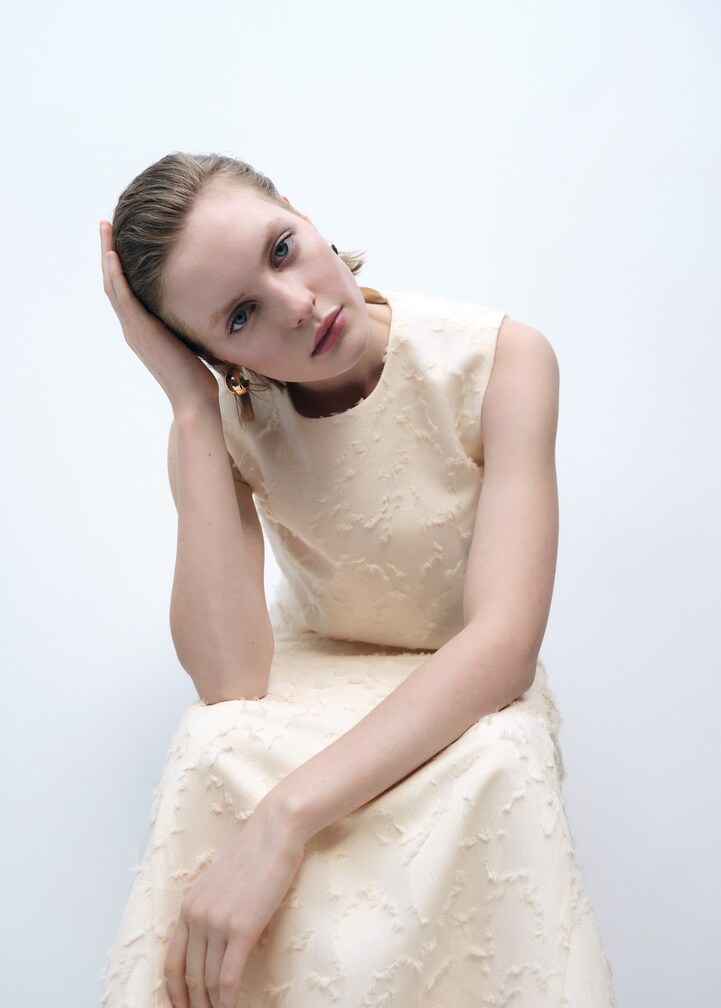 Top crop textura - Mujer | MANGO Colombia