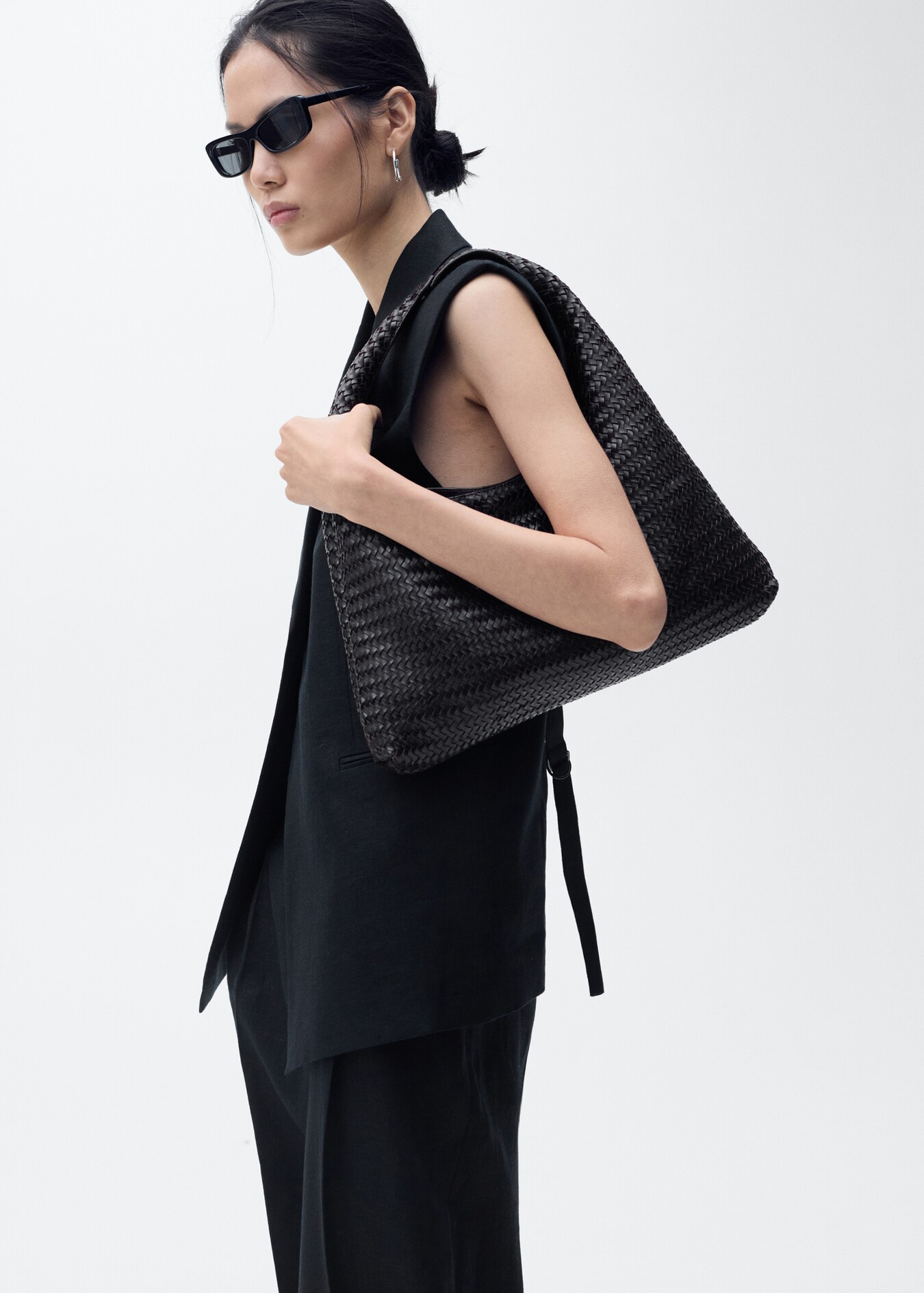 Linen suit waistcoat - Women | MANGO Aruba