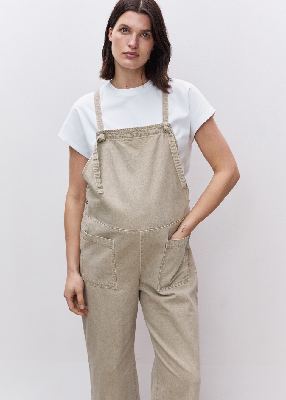 Maternity Denim Dungarees Women Mango Usa
