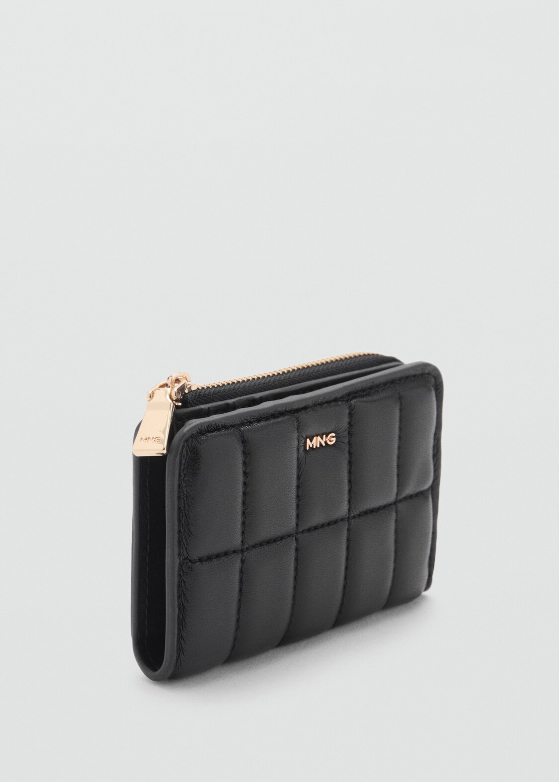 Quilted wallet with flap - Women | MANGO USA