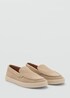 Split leather shoes - Men | MANGO United Kingdom