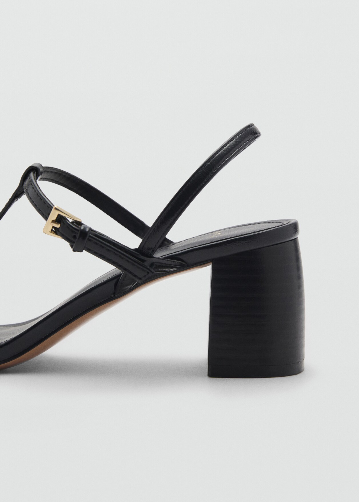 High-heeled sandals with buckle straps - Women | MANGO USA