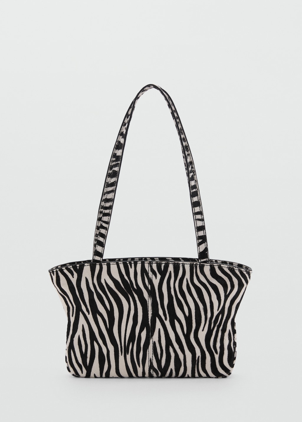 Sac cuir imprimé zèbre - Femme | MANGO Congo