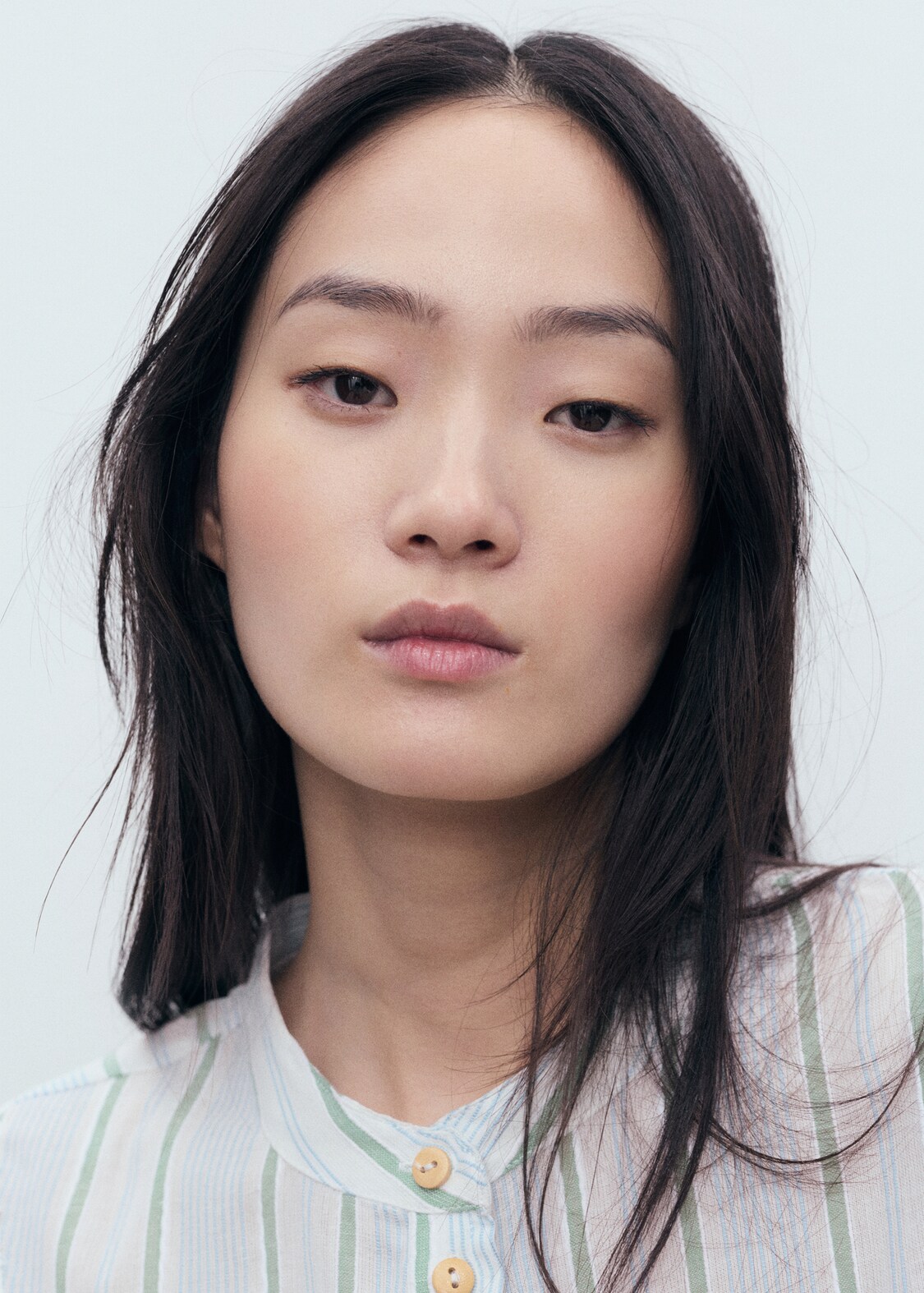 Stripe-print shirt - Women | MANGO USA