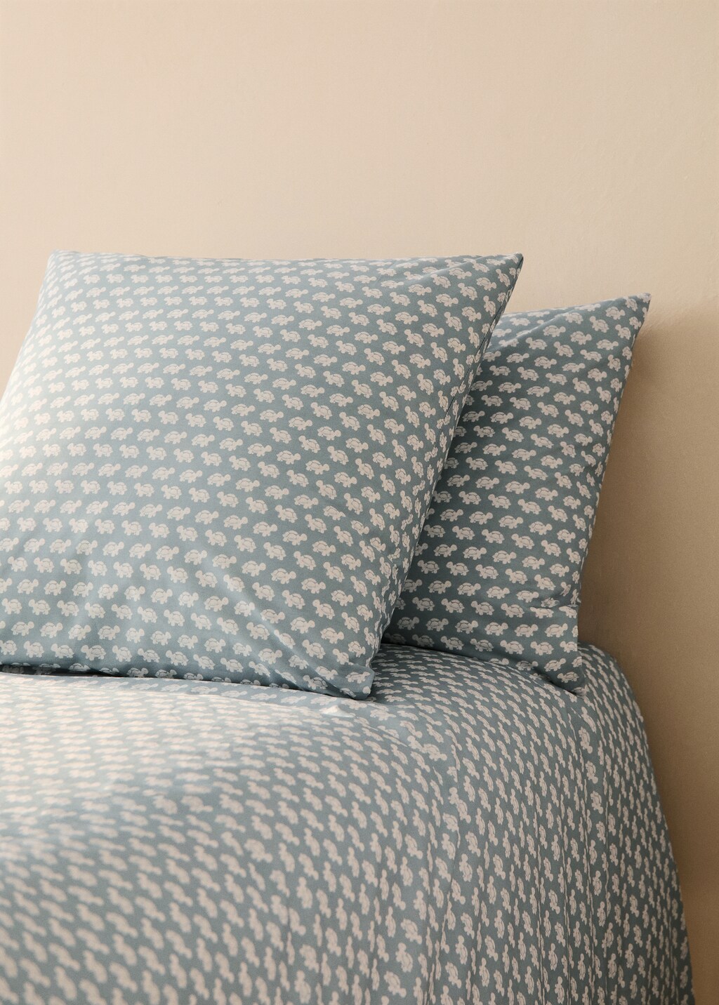 Taie d'oreiller enfant percale de coton imprimé 50x75 cm - Home | MANGO ...