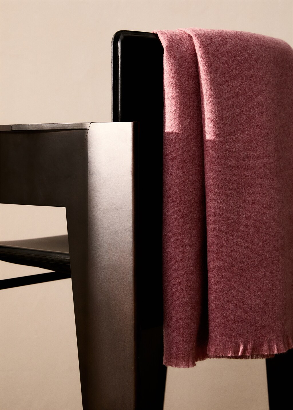 Couverture douce chinée - Home | MANGO France métropolitaine