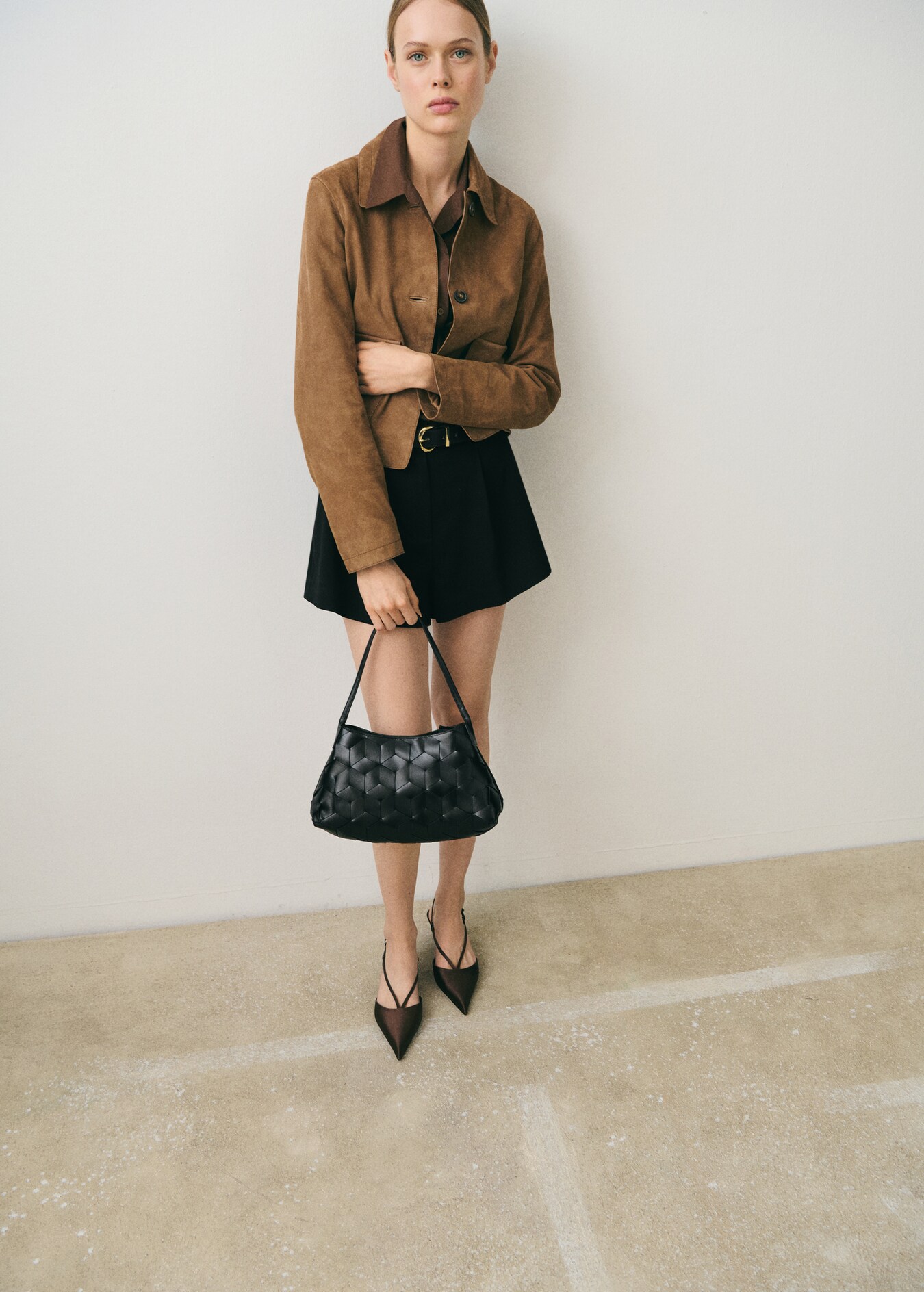 Suede leather jacket - Women | MANGO USA