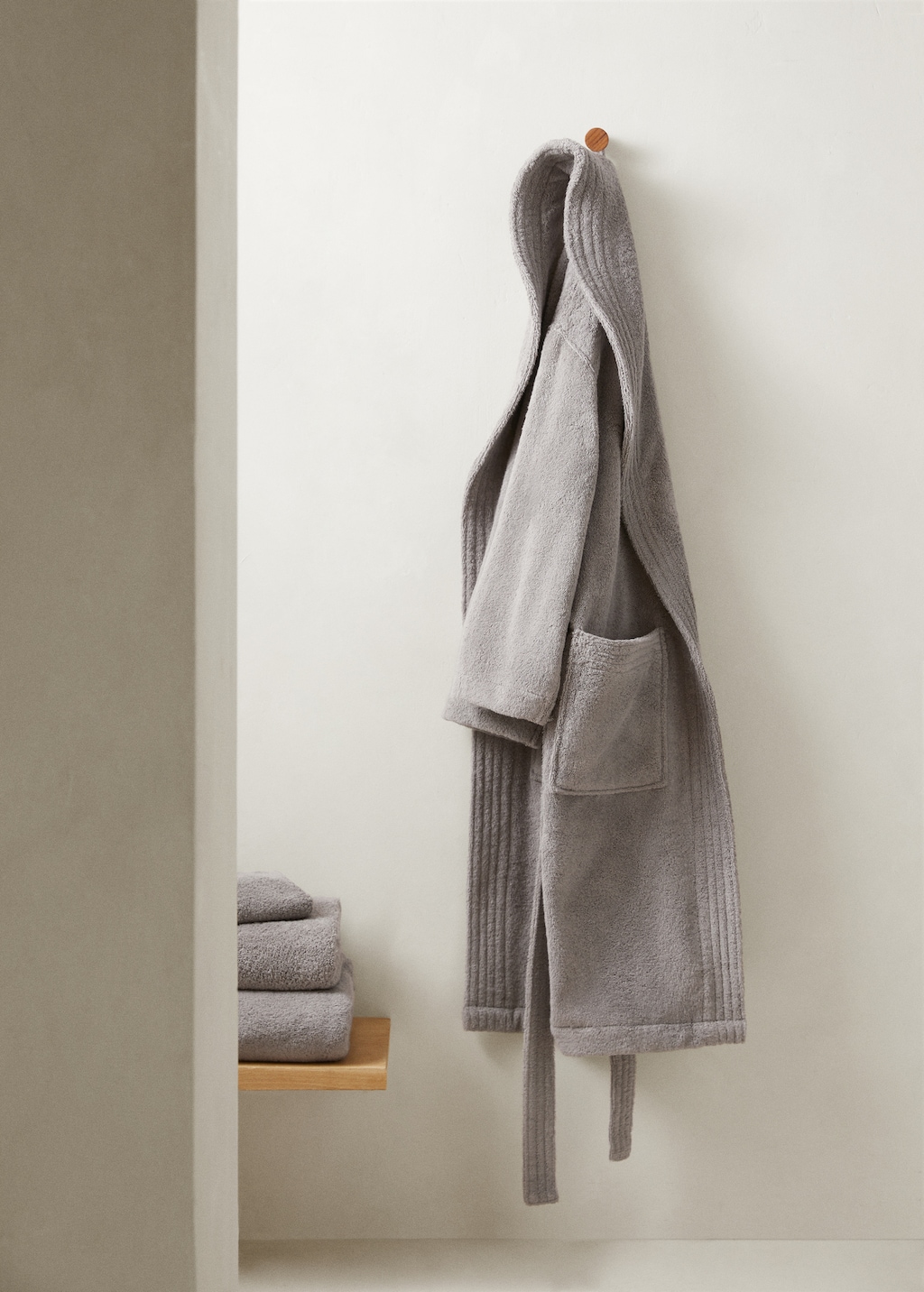 Мек памучен халат - Home | MANGO България
