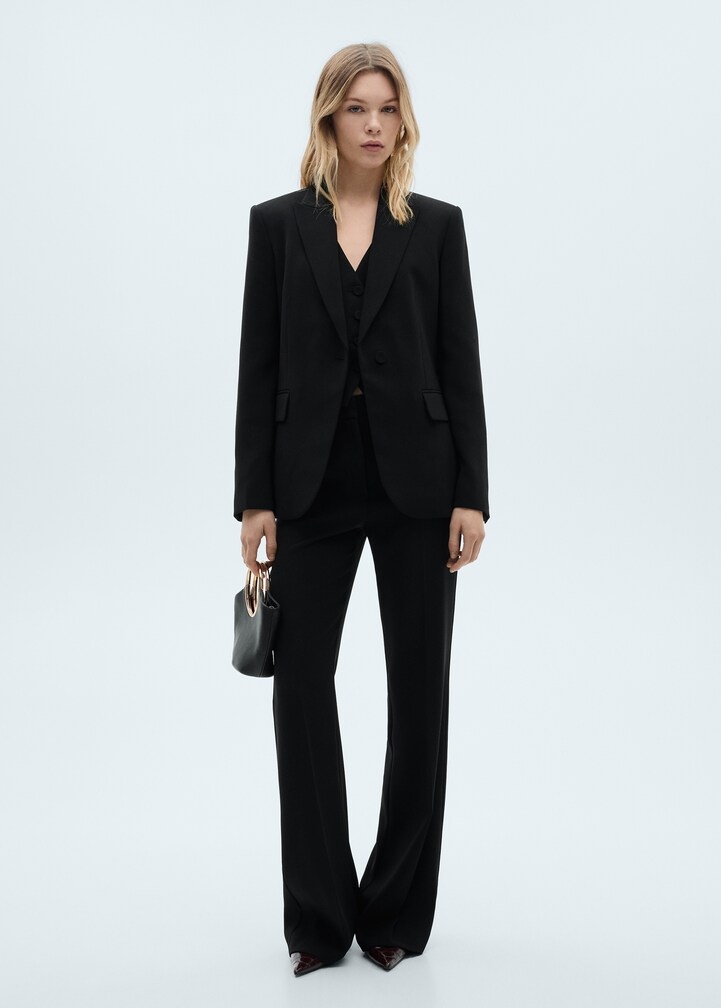 Structured suit jacket - Women | MANGO USA