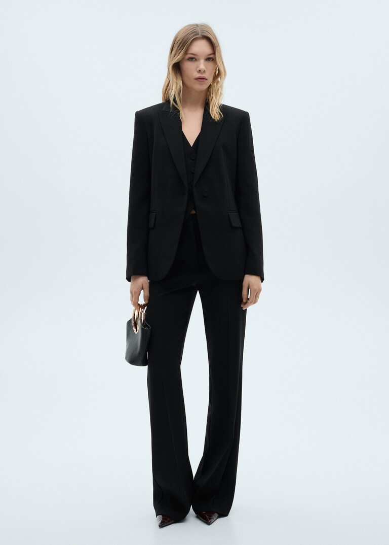 Structured suit blazer - Women | MANGO USA