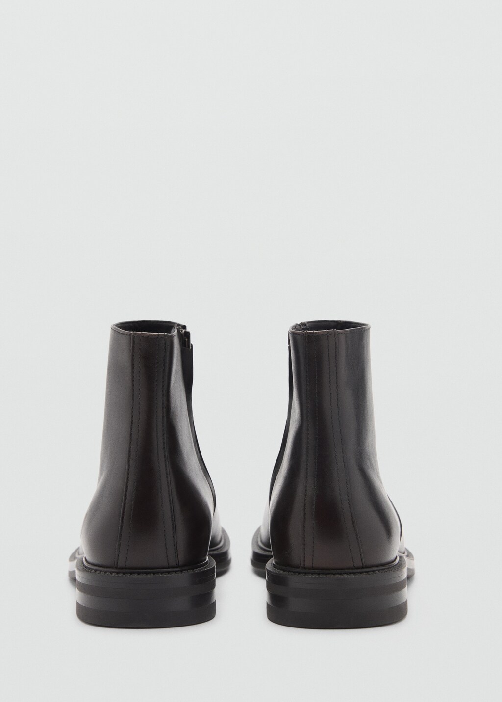 Zipped leather ankle boots - Men | MANGO USA Zipped leather ankle boots - Men | MANGO USA